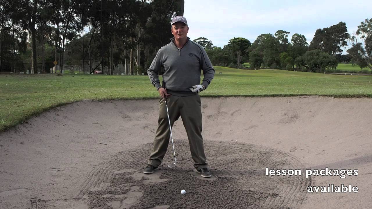 Heavy Sand Bunker Shot - YouTube