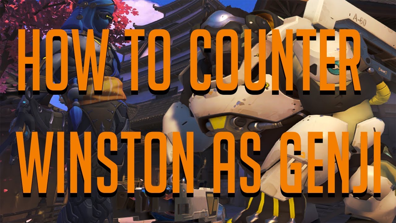How To Counter Winston As Genji - YouTube