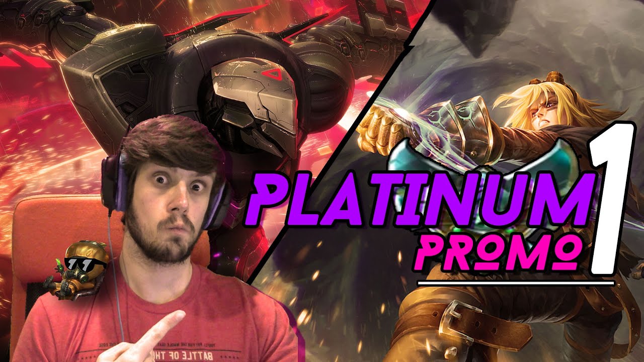 League of Legends - SEASON 6 | PLAT 1 PROMO! - HEIMERDINGER VS EZ ...