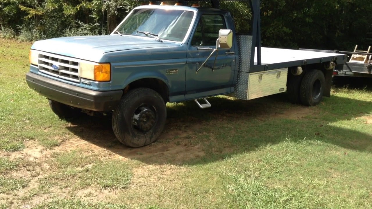 My New Truck- 1990 Ford F-450 - YouTube