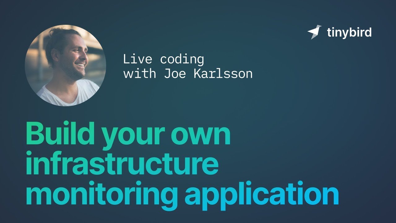 Build your own infrastructure monitoring application - YouTube