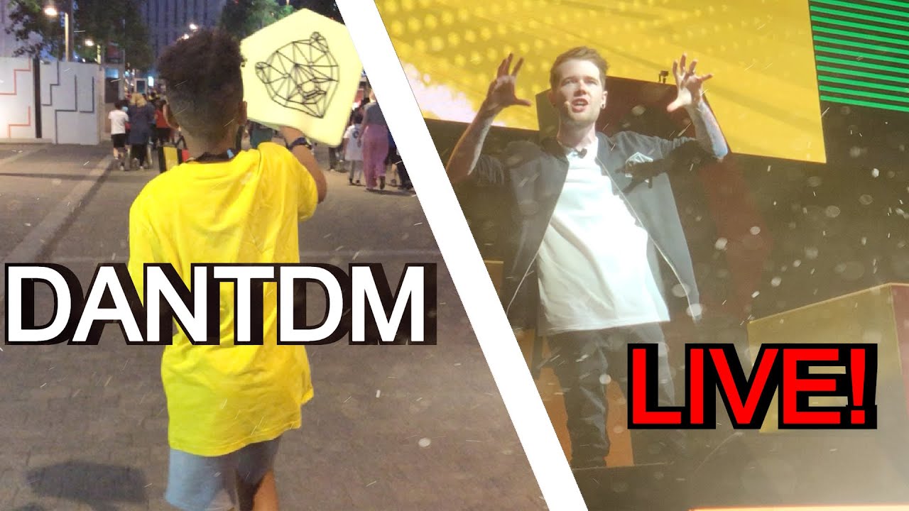 Meeting DANTDM LIVE (The Contest 2019) - YouTube