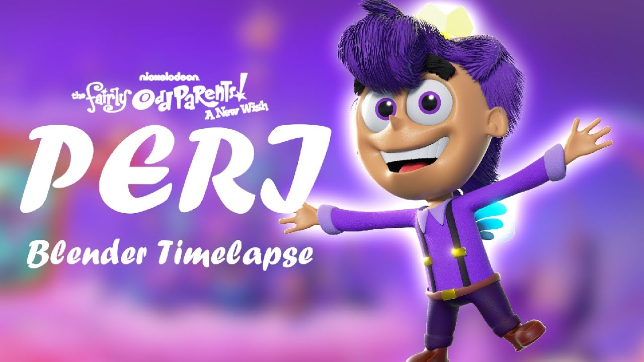 Peri - Fairly OddParents: A New Wish | Blender Modeling Timelapse - YouTube