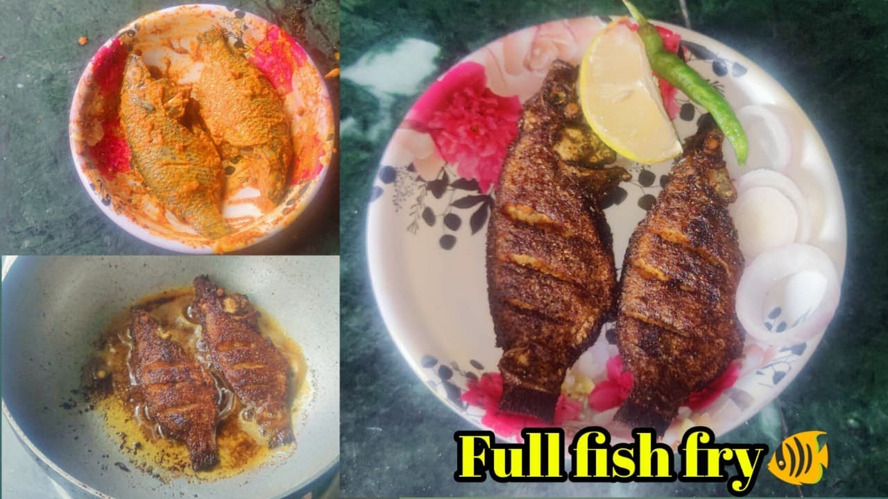 How to make a fish fry recipe // Full fish fry🐠 // Fish fry recipe ...