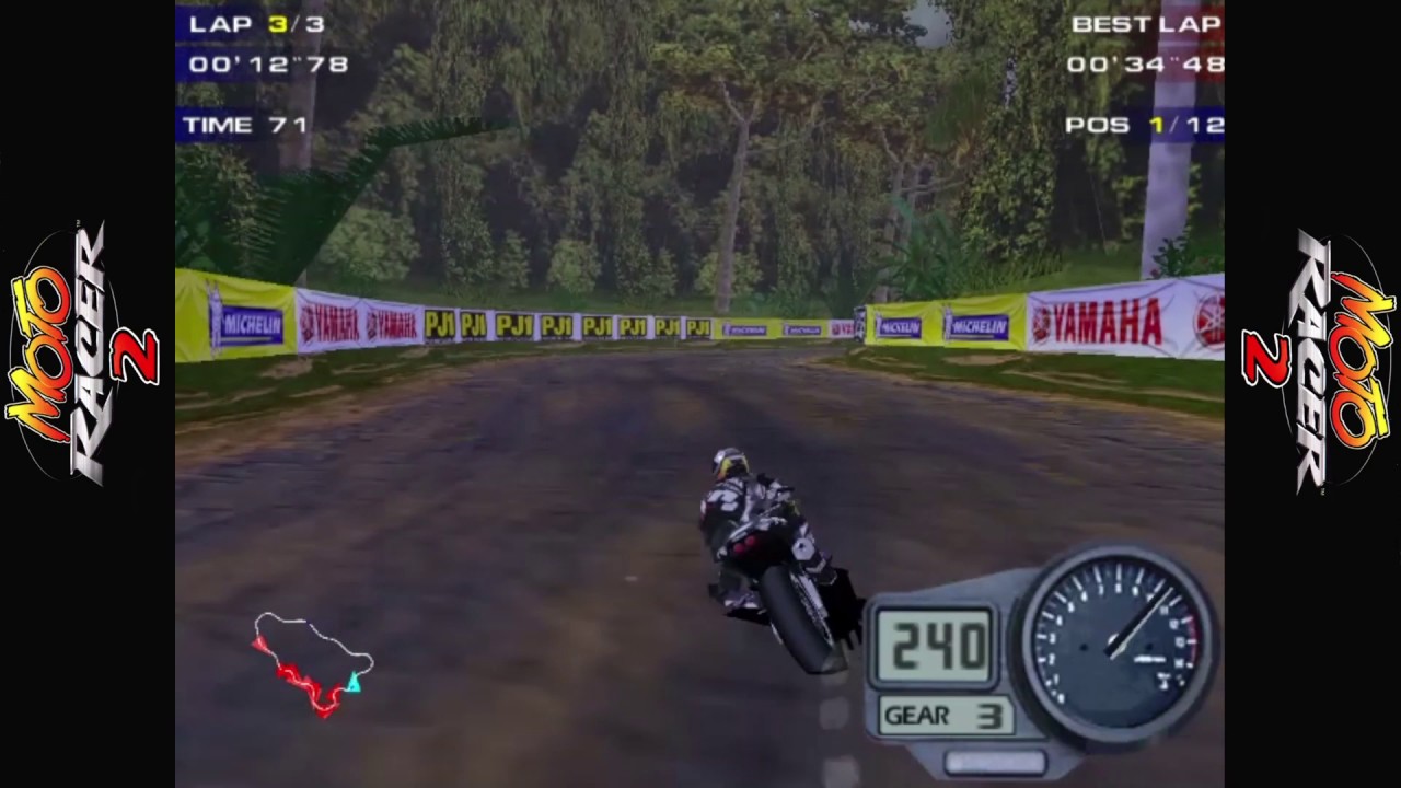 Moto Racer 2 PC - Dual Sport Championship 08 Hard Turn - FULL HD - YouTube