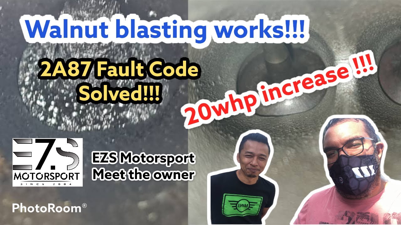 Walnut blasting N54 part 2 - EZS Motorsport amazing hospitality - 2A87 ...