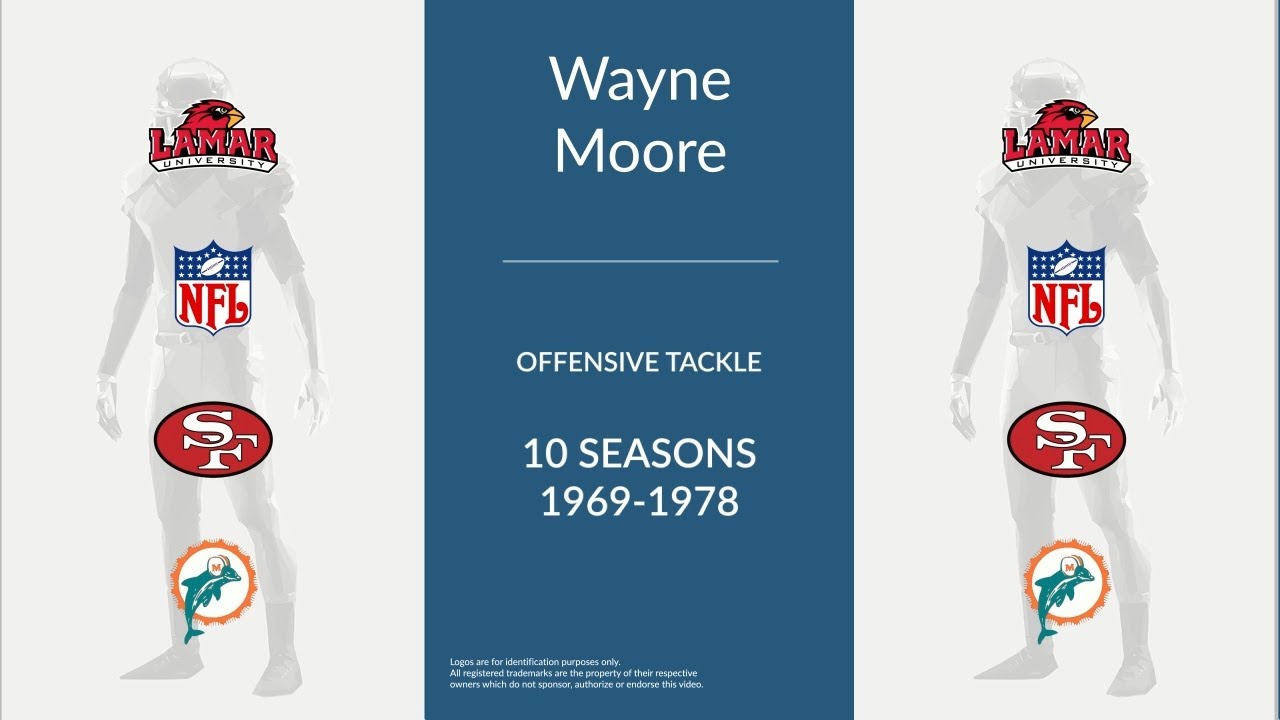 Wayne Moore: Football Offensive Tackle - YouTube