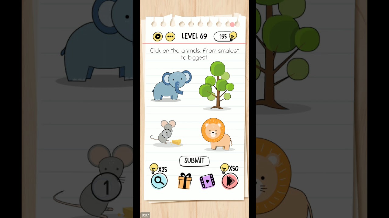 BRAIN TEST LEVEL 69 ANSWERS | Brain Test: Tricky Puzzles WALKTHROUGH ...