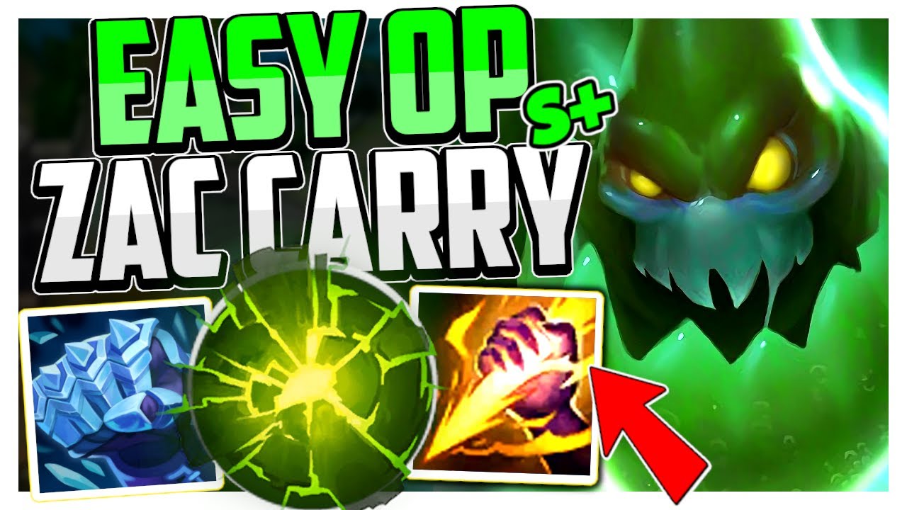 THIS PATCH TURNED ZAC S+ TIER! + Best Build/Runes | Zac Guide Season 12 ...