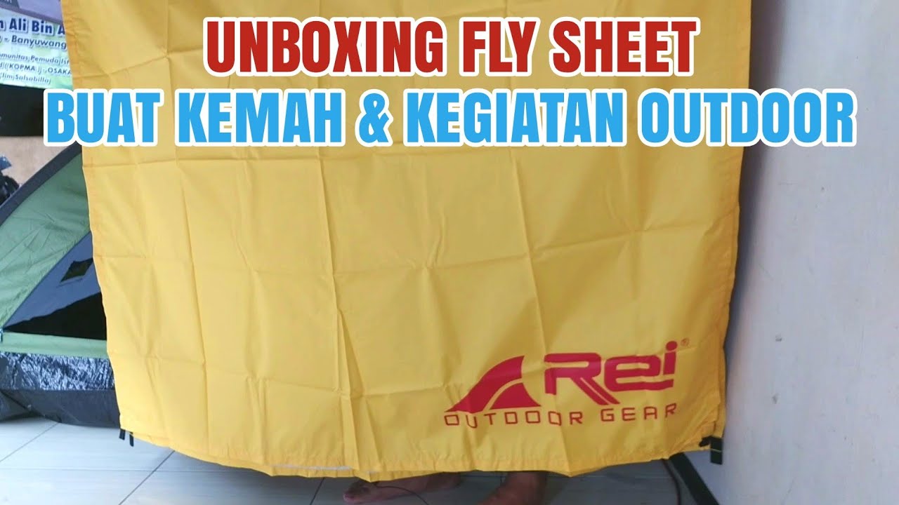 Review FLY SHEET 150X250 BUAT KEMAH - YouTube
