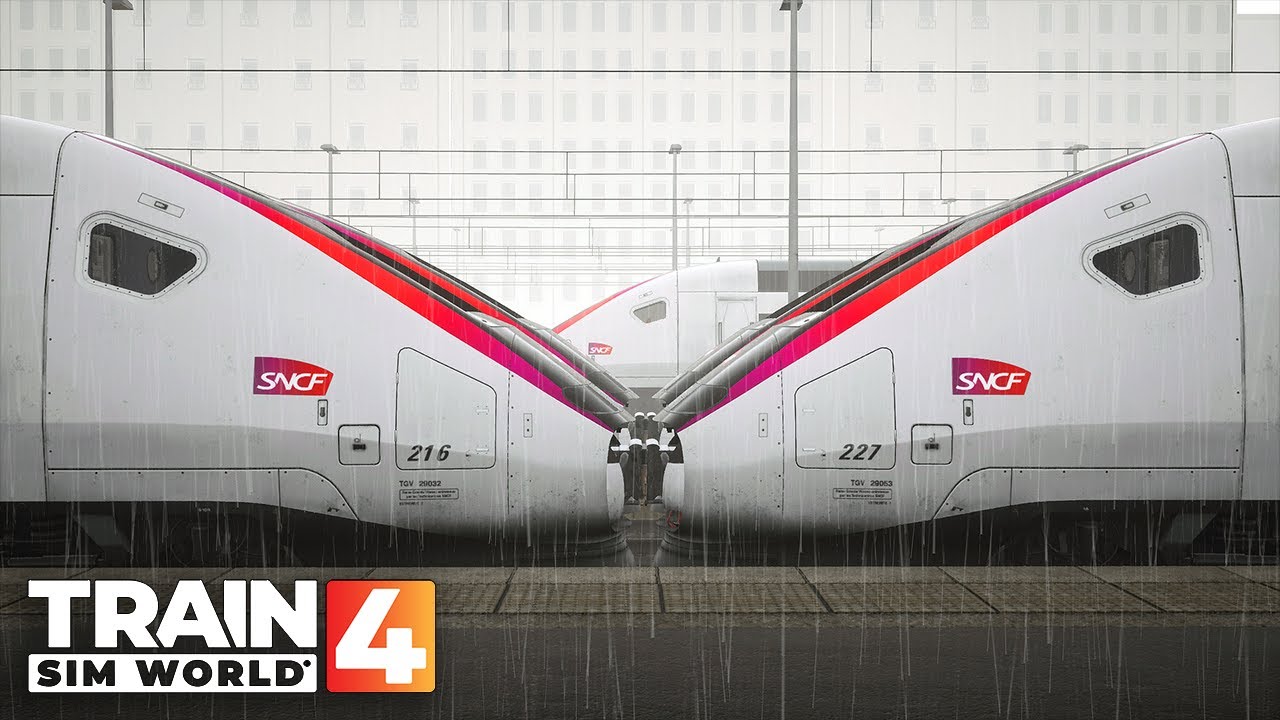 Train Sim World 4 - Passenger Mode | TGV Duplex 200 CM & Heavy Rain ...