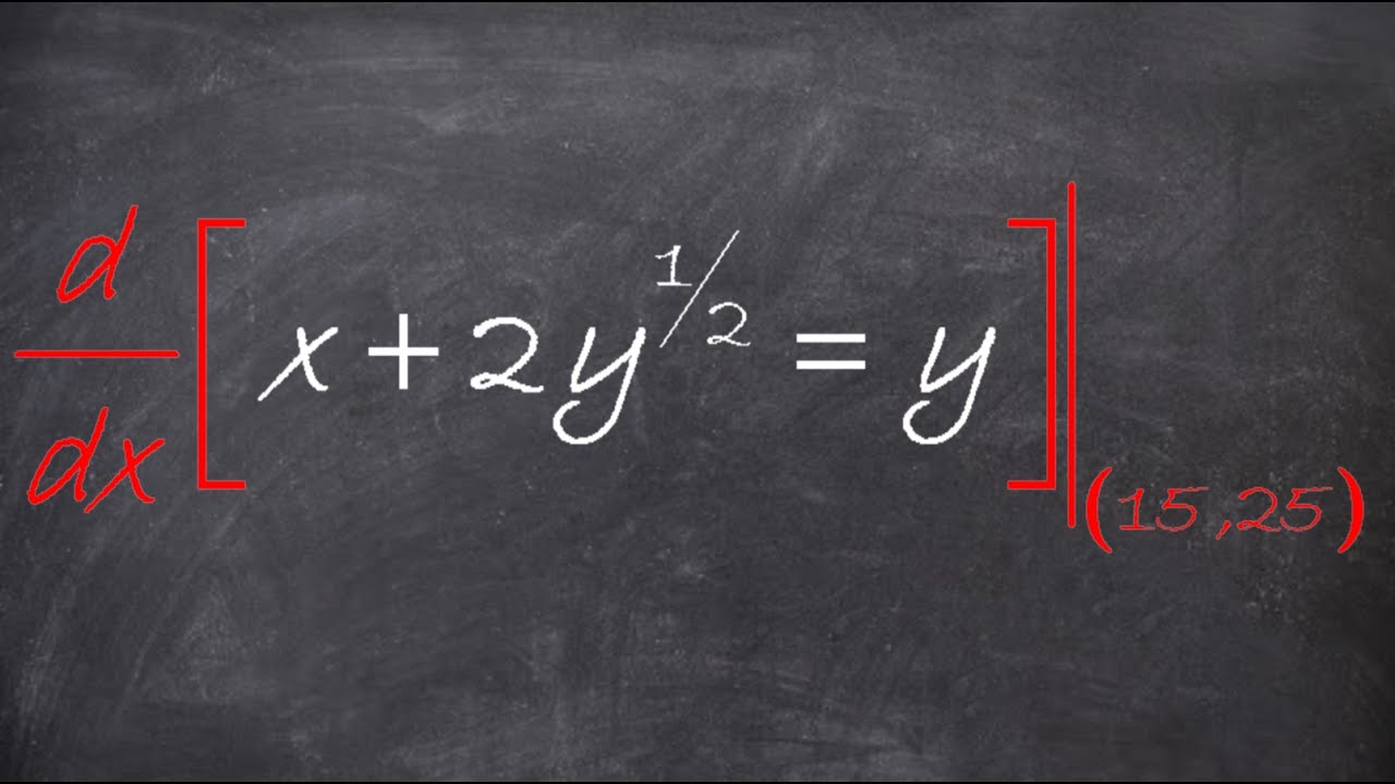 #6 How to Differentiate find the Derivative Implicitly Mathgotserved Ap ...