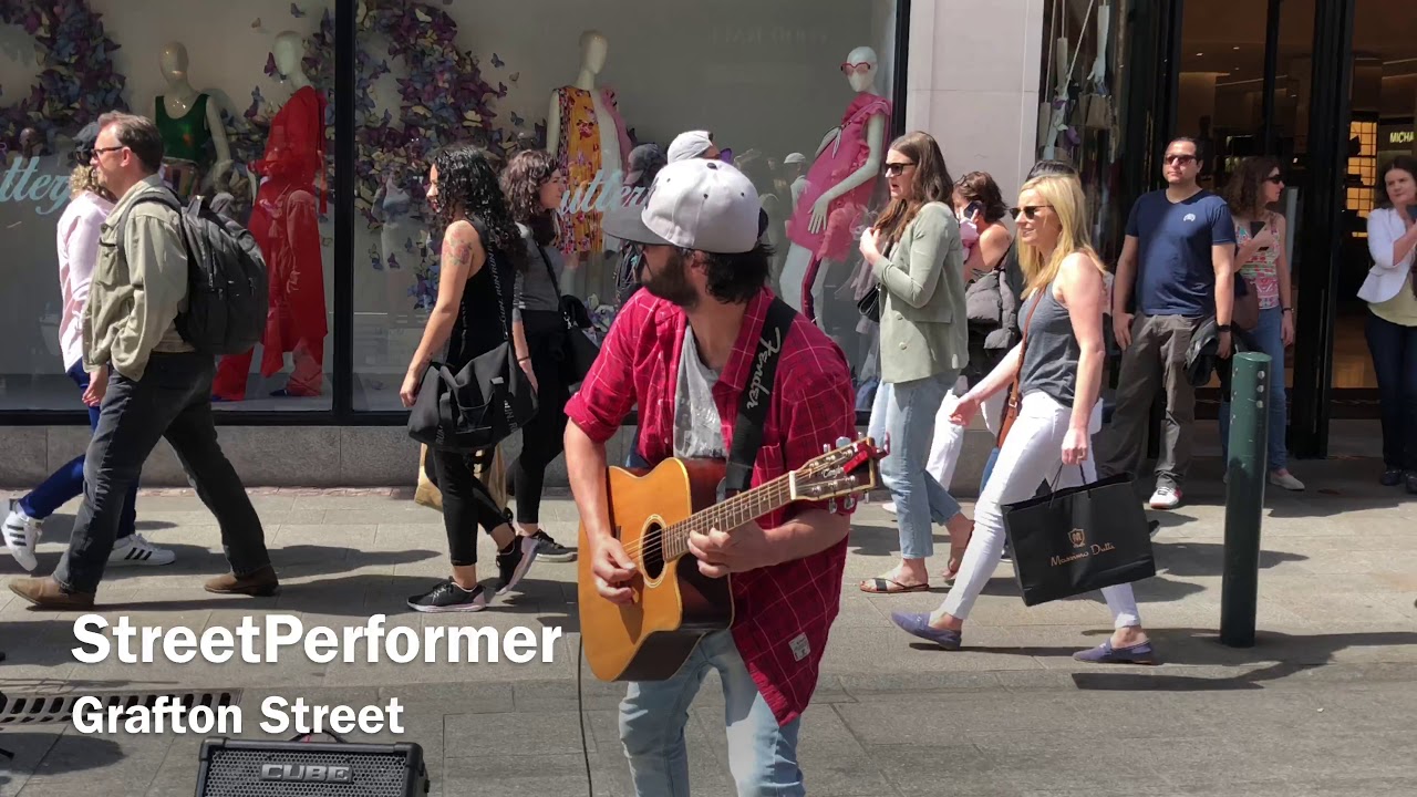 Group Stray Melody Street Performer - YouTube