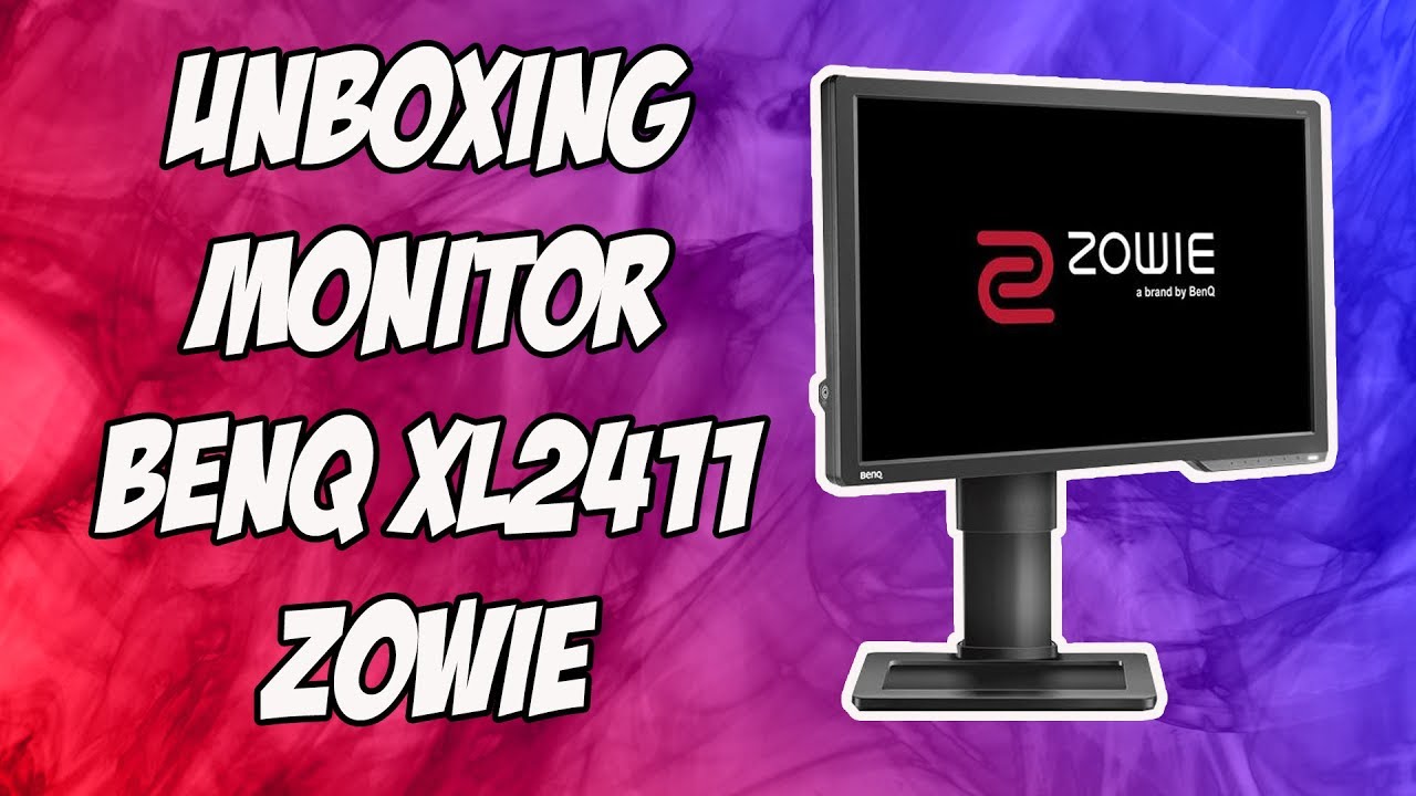 UNBOXING - MONITOR BENQ XL2411 ZOWIE - YouTube