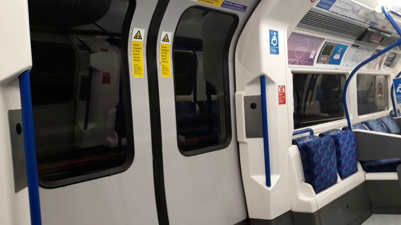 Journey On The Northern Line 1995 Stock From Kennington - YouTube