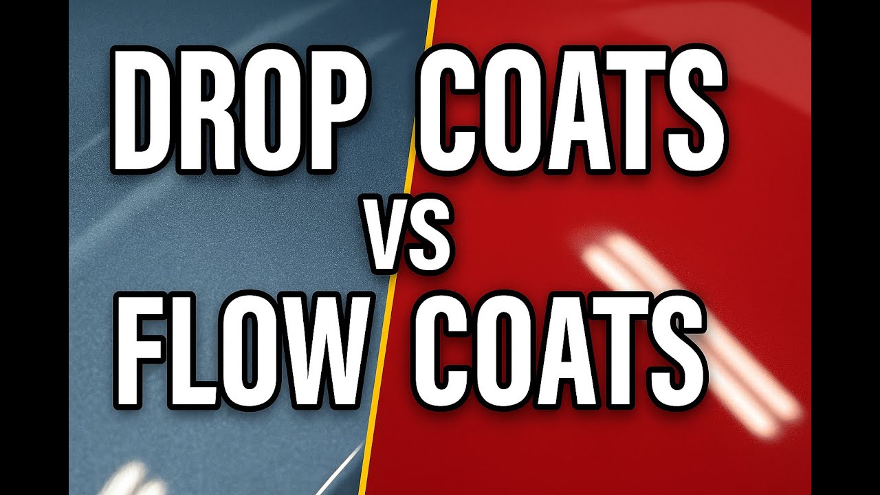Drop Coats vs Flow Coats – What They Are & How to Perform Them - YouTube
