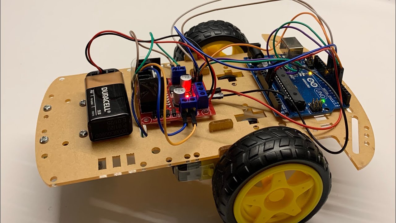 Robotic Arduino Car - MCH4921 final project… Arduino Uno project ideas ...