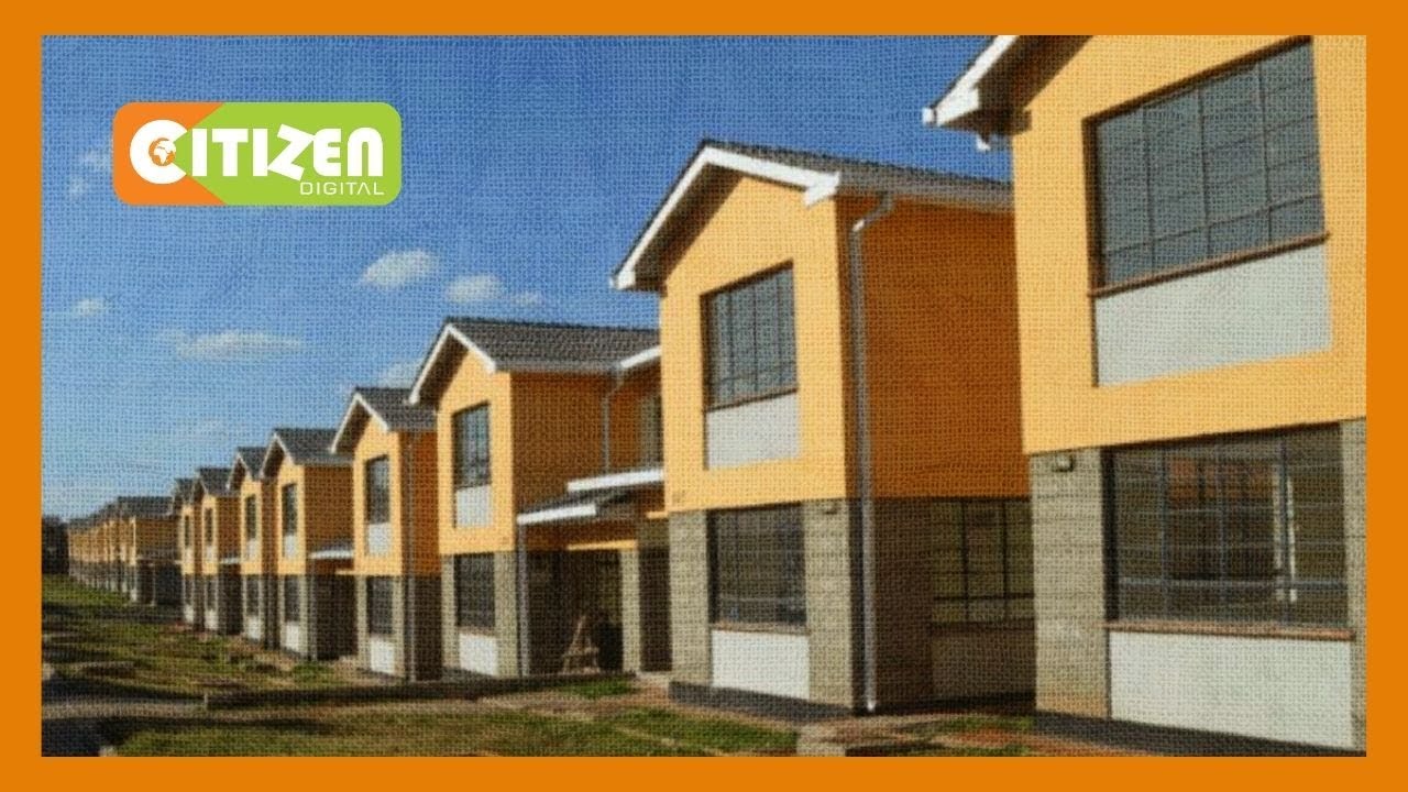 Kitui county gov’t launches construction of affordable houses - YouTube
