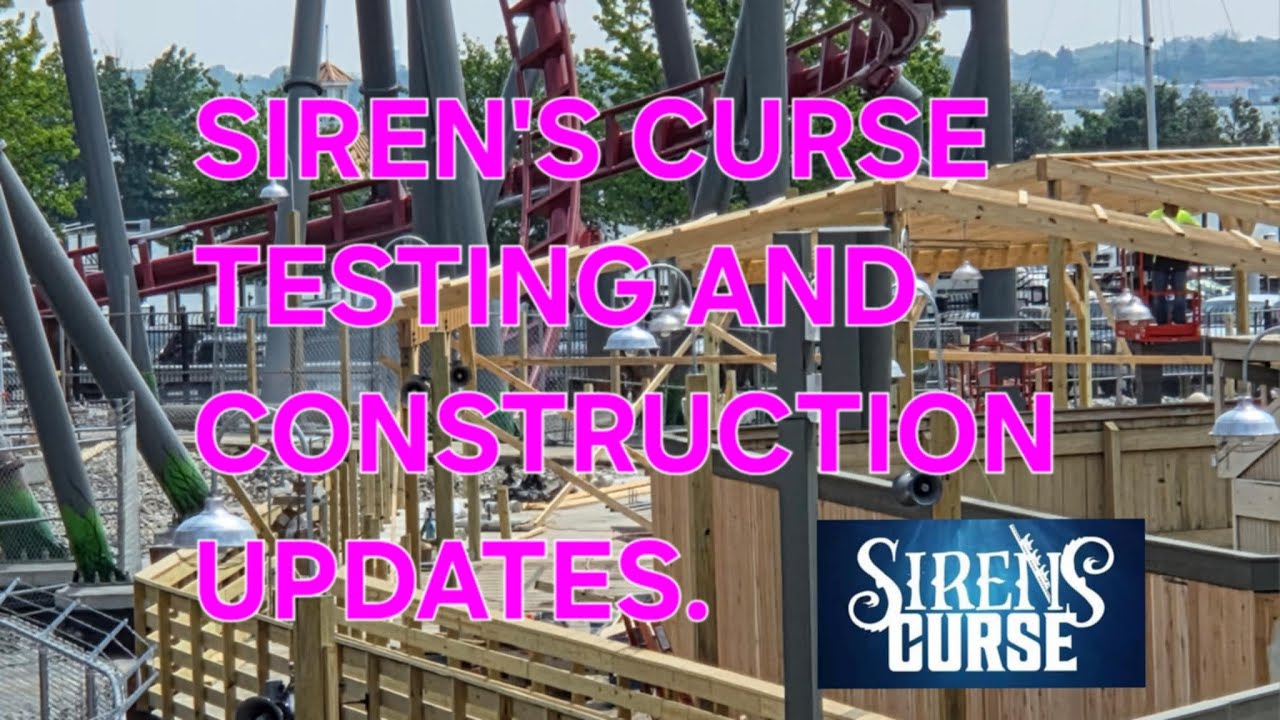 Siren's Curse testing video and construction update. - YouTube