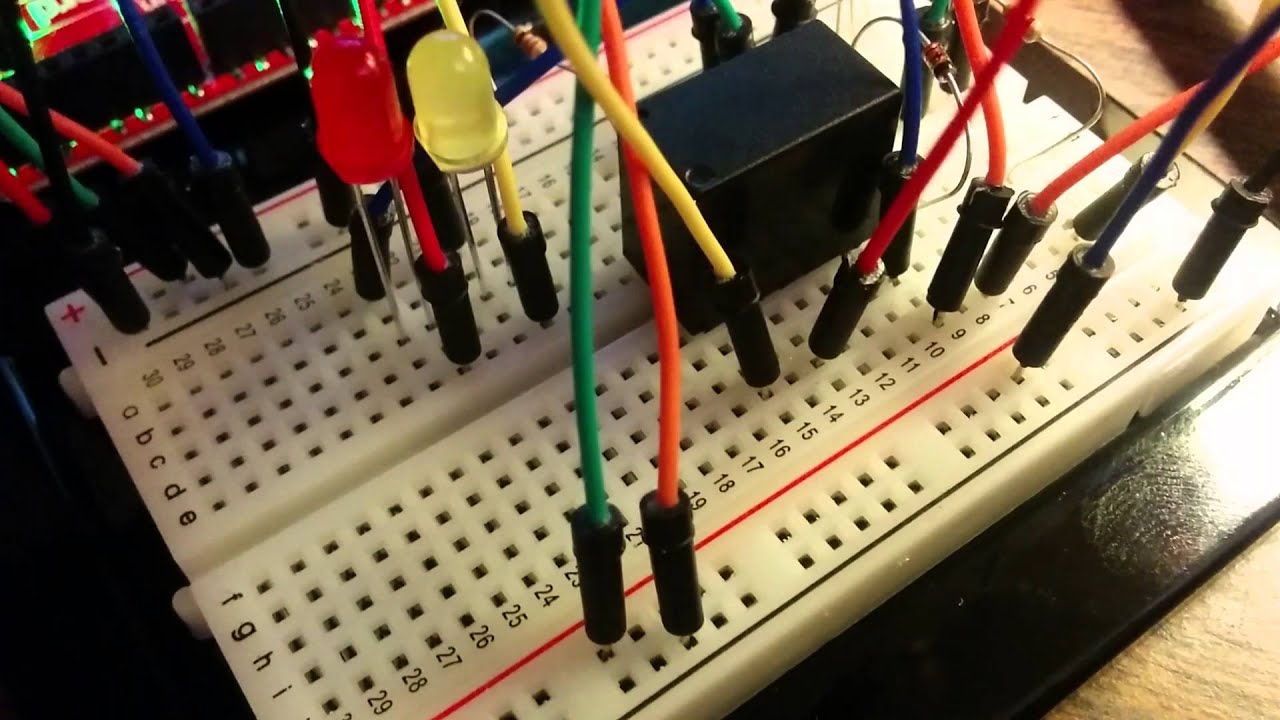 SparkFun SIK Guide Circuit #13 RELAY - Troubleshooting the Relay ...