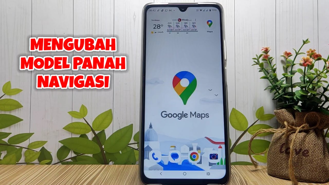 Cara Mengubah Model Panah Navigasi Di Google Maps - YouTube