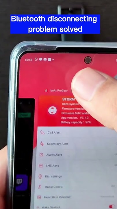 Boat storm smartwatch Bluetooth connect & disconnect problem solved | connect boat storm ...