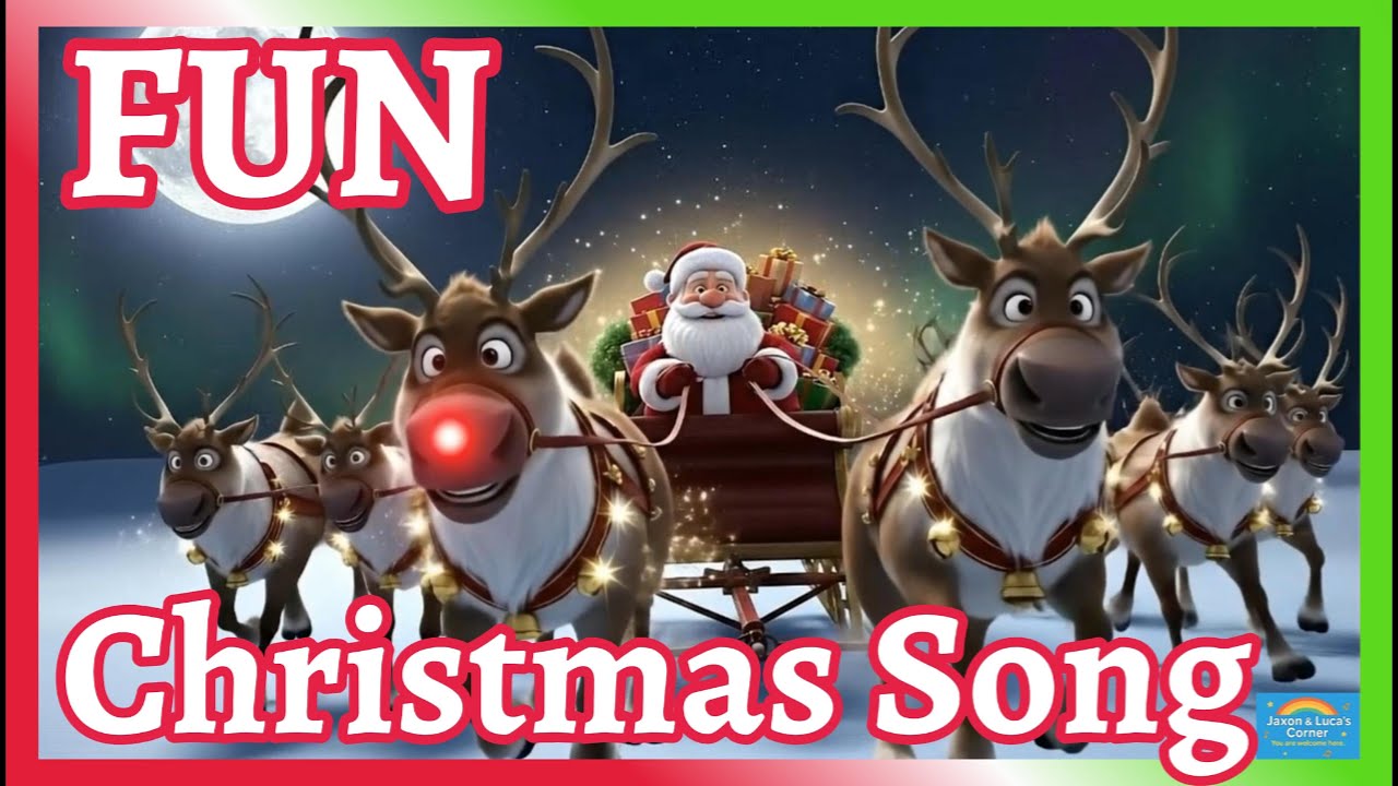 Whoosh Goes Santa’s Sleigh 🛷 Christmas Song for Kids⛄ Ages 2–6 - YouTube