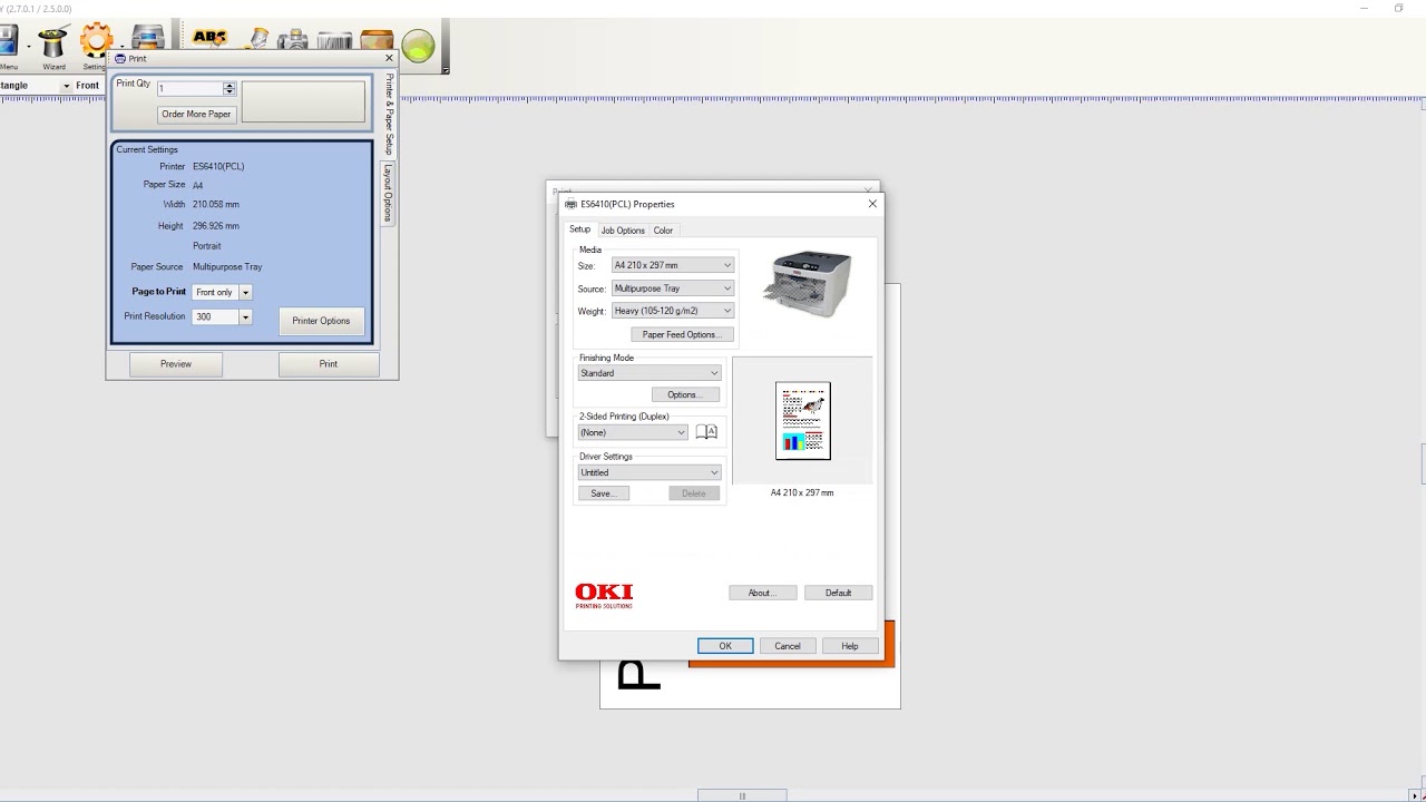 Printing a tag or label - YouTube