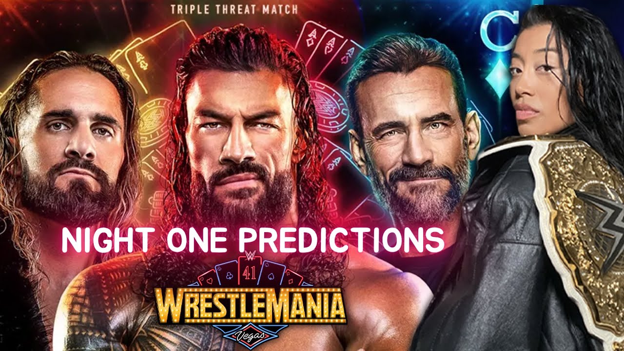 WM 41 Night One Final Predictions - YouTube