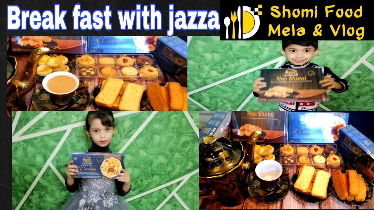 Breakfast with jazza food delight cookies /tea rusk/cake rusk /Naan ...