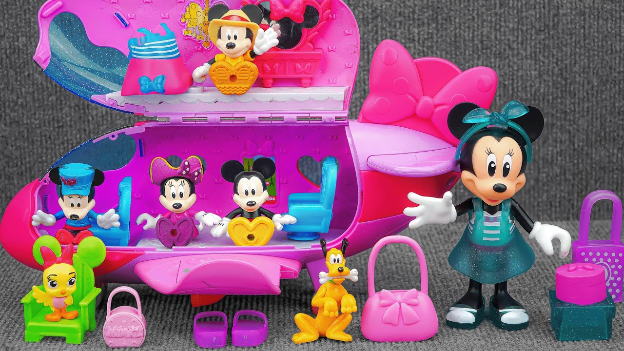 82 Minutes with Disney Toys Collection Unboxing | Satisfying Minnie ...