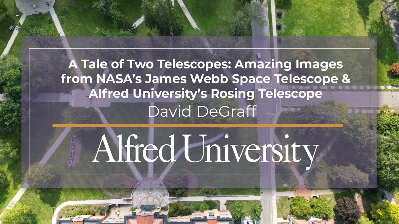 “A Tale of Two Telescopes" with David DeGraff - YouTube