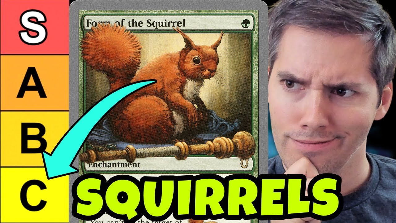 Ultimate MTG Squirrel Card Tier List (probably all of them) - YouTube
