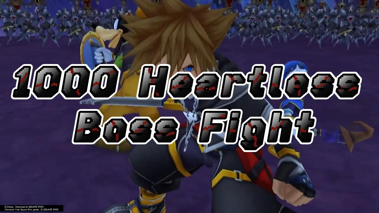 KINGDOM HEARTS HD 1.5 + 2.5 ReMIX KH 2 Final Mix: 1000 Heartless Boss ...