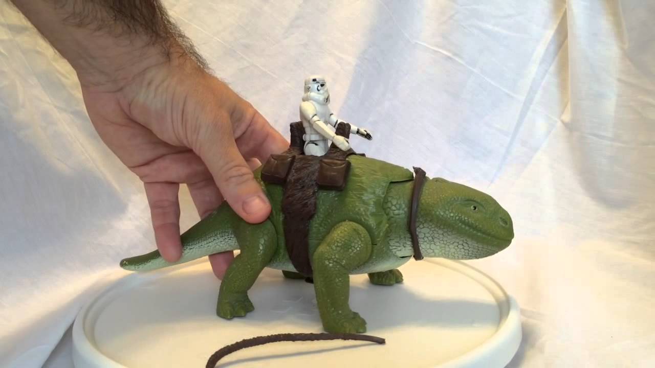 STAR WARS VINTAGE ACTION FIGURES "DEWBACK" - YouTube
