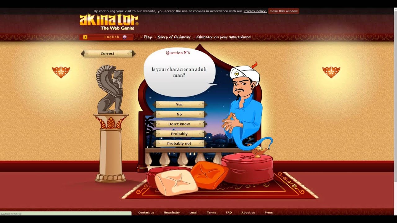 MadG: I defeated Akinator! - YouTube
