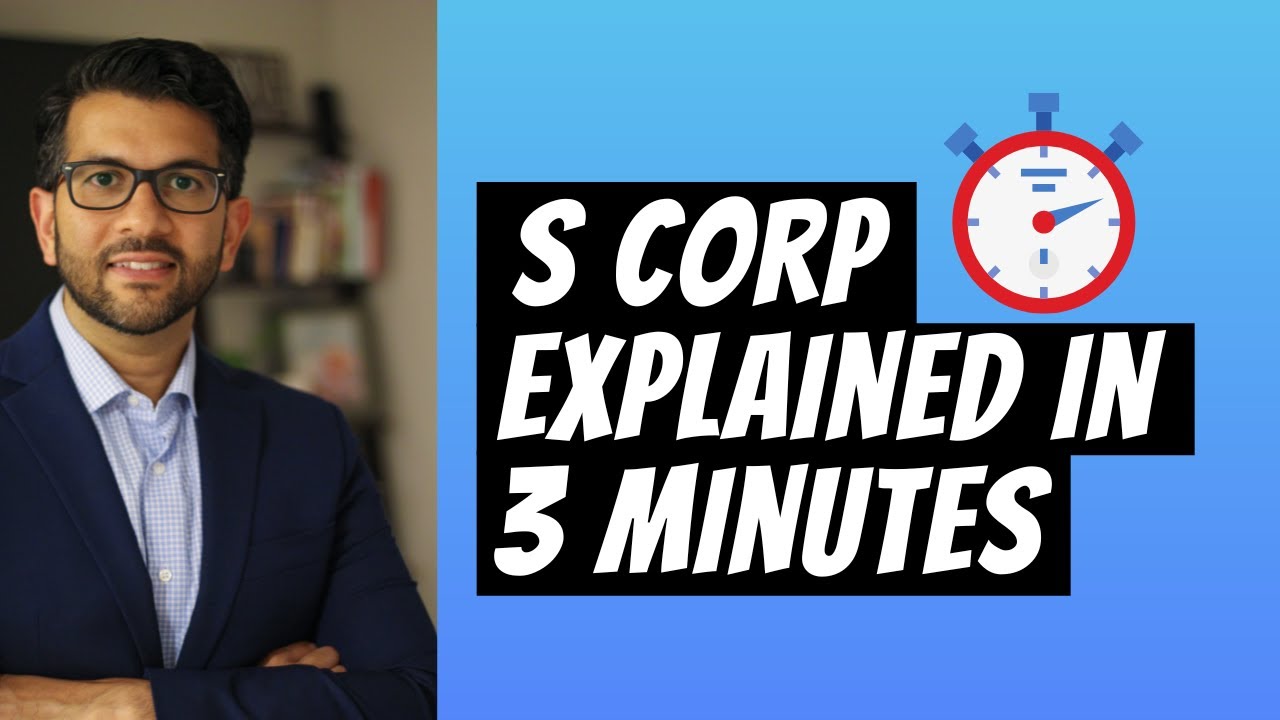 S Corp Explained in 3 Minutes - YouTube
