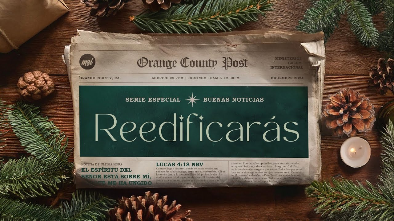 MSI OC | REEDIFICARAS | Prs. Ericson & Nancy Molano - YouTube