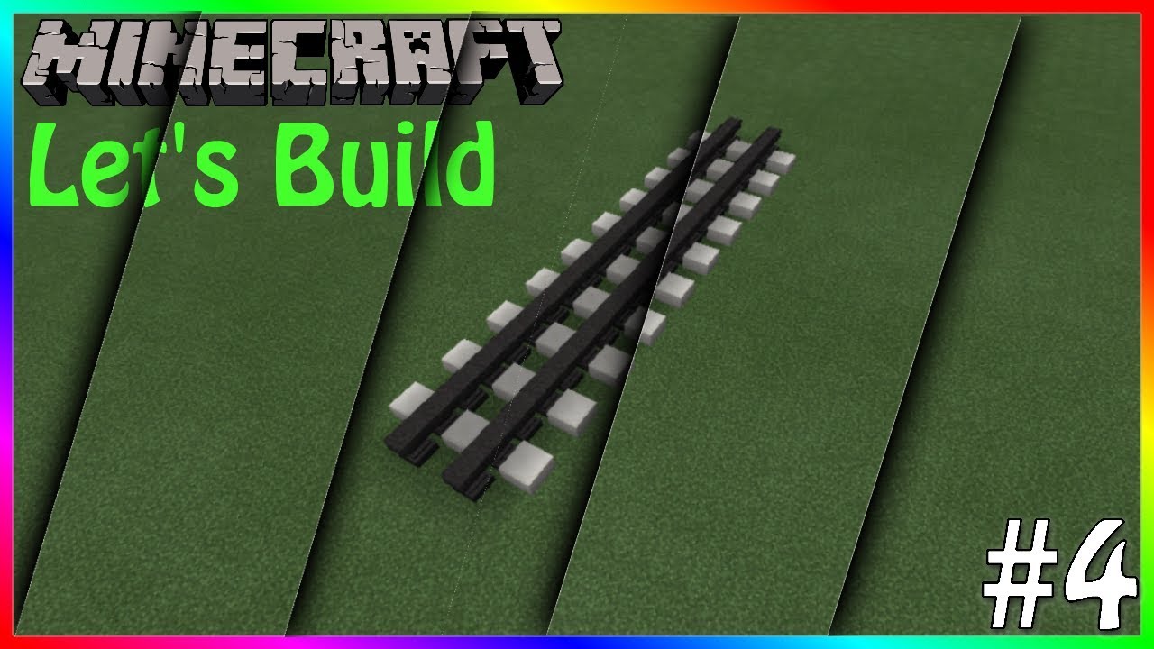 ☑ [ TUTO FR ] Comment Construire Une Raille De Train Dans Minecraft PE ...