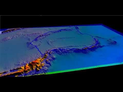 Flood simulation with Global Mapper - YouTube