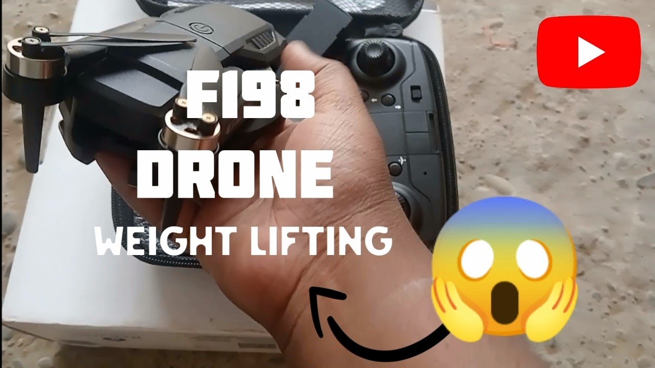 F198 drone weight lifting test - YouTube