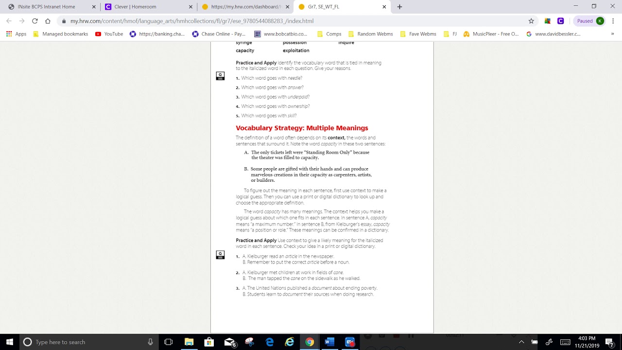 Craig Kielburger After Reading Assignments Video Directions - YouTube