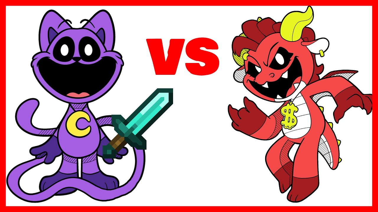 Catnap VS Simon Smoke?! Smiling Critters vs Nightmare Critters Poppy ...