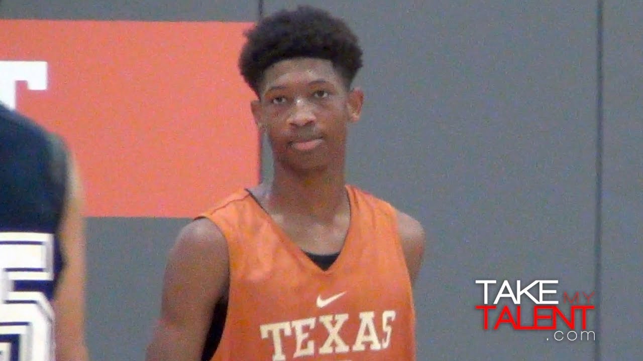 Kaleb Stewart | Longhorns Basketball Team Camp - YouTube
