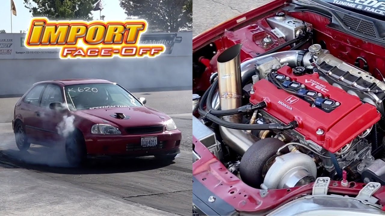 Speedfactory Racing's 62mm Turbo Civic destroys ALL at IFO Idaho ...