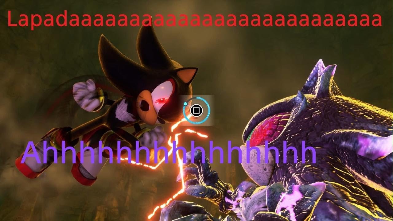 SONIC X SHADOW GENERATIONS shadow vs mephelies - YouTube