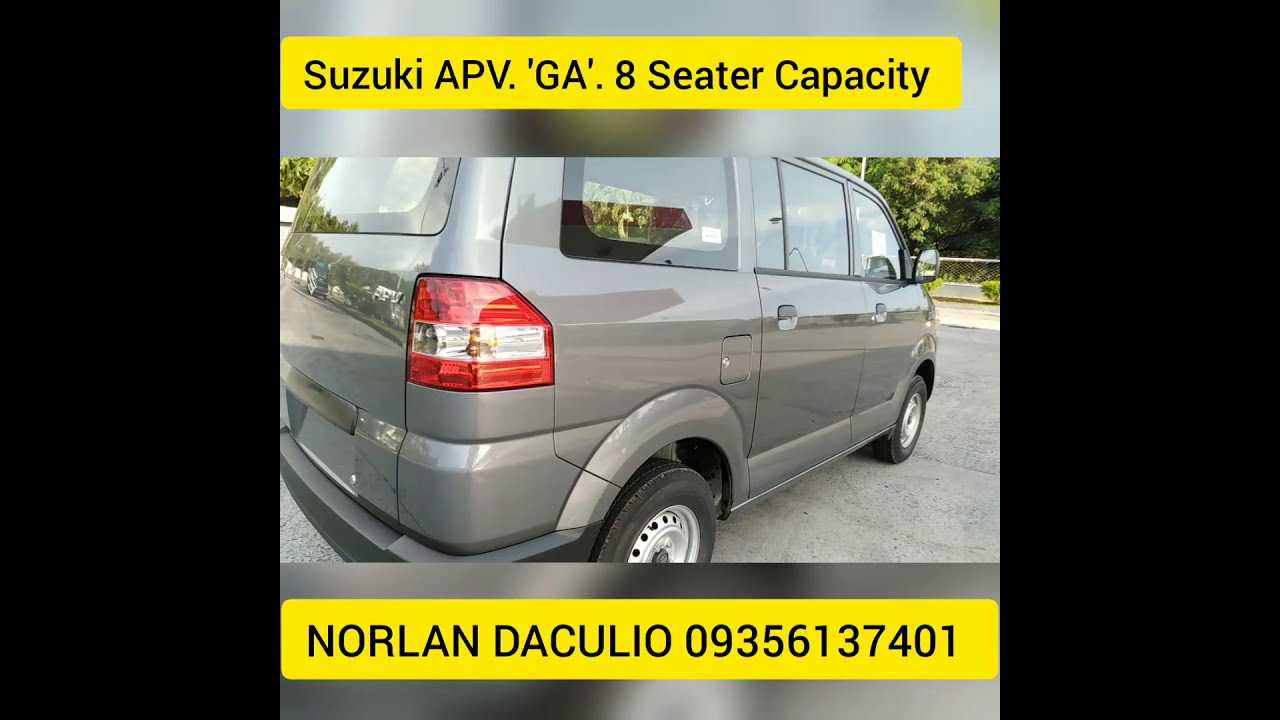 2019/2020 Suzuki APV GA Full Review in Philippines - YouTube