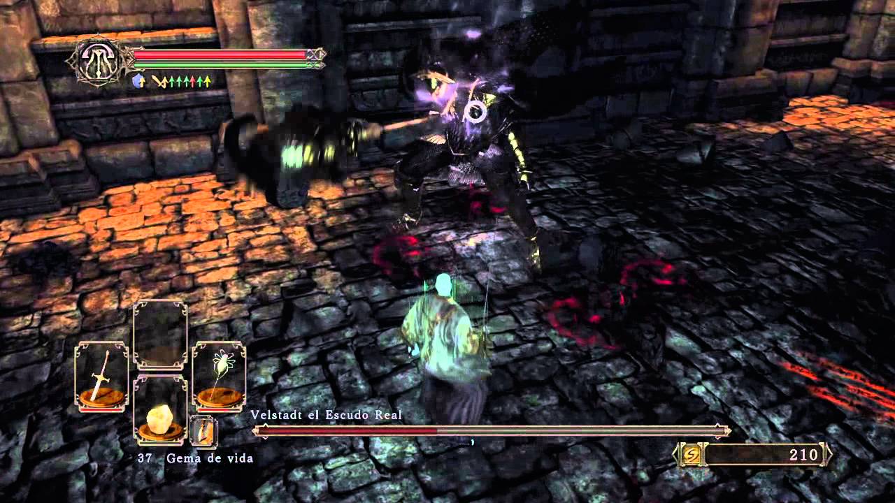 DARK SOULS™ II: LLIMAC VS VELSTAD DUAL - YouTube