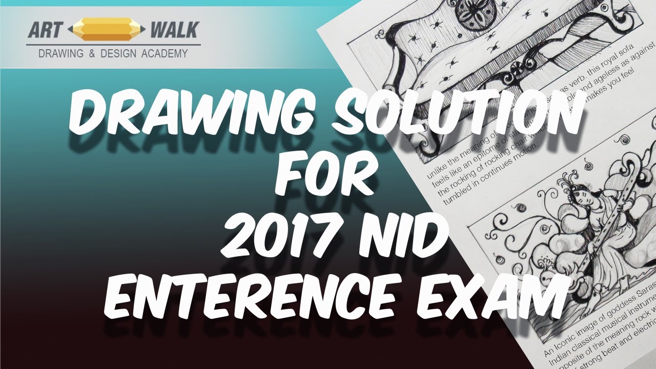 NID drawing question solve demo 2017 ideation for opposite of the ...