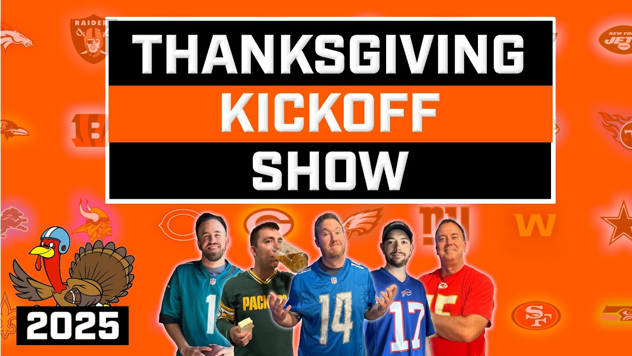 Thanksgiving NFL Kickoff Show 2025 - YouTube